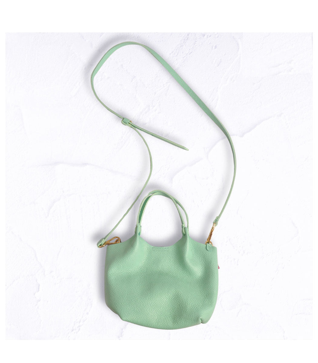 Genuine leather mini shopper bag – Nicci Boutiques