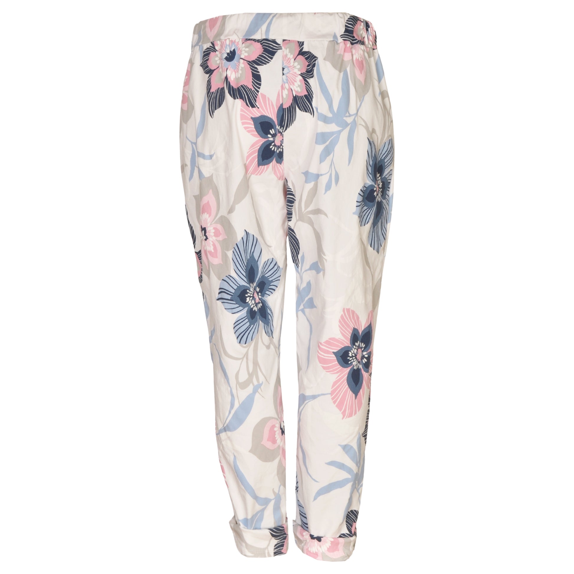 Pink floral print pants – Nicci Boutiques